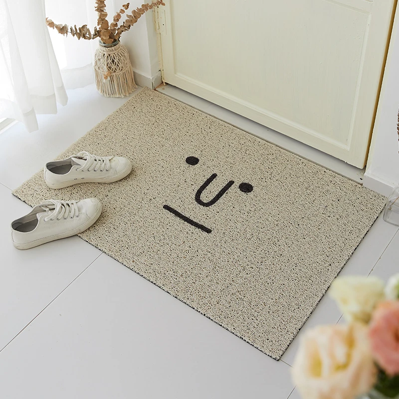 Minimalist Pvc Door Doormat | Silk Bathroom Kitchen Mat | Pvc Bathroom ...