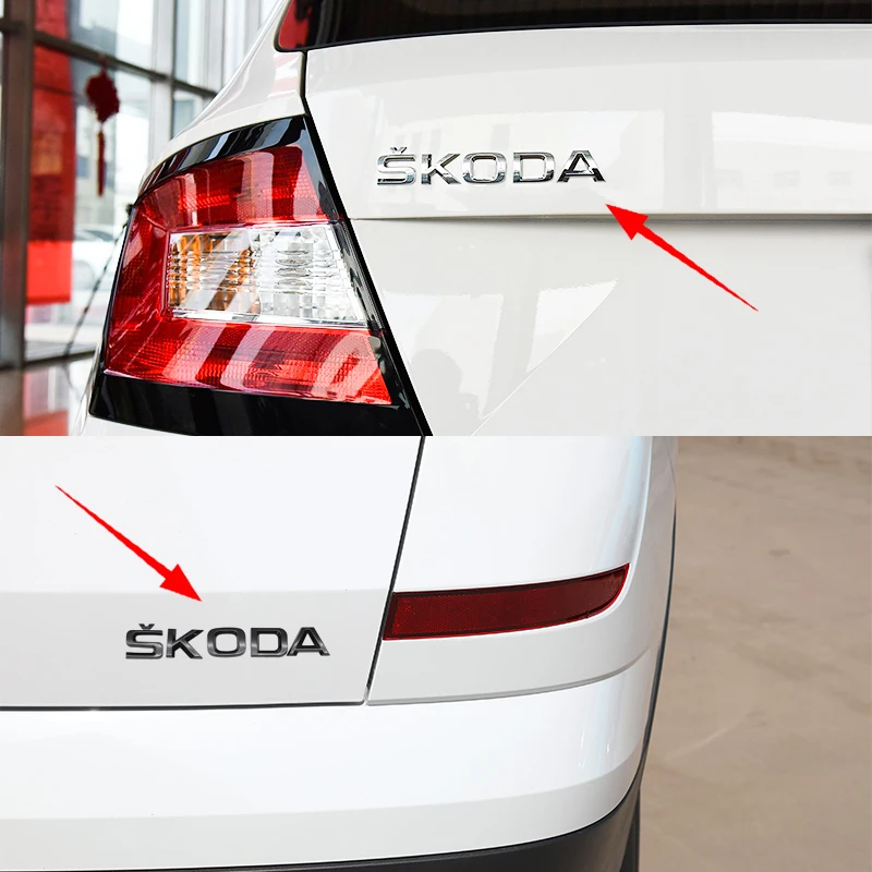 3D-Metal-Glossy-black-Letter-Car-Trunk-Badge-Decal-Rear-Fender-Emblem ...