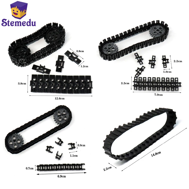 Compatible-Legoeds-Small-Particle-Technology-Piece-EV3-Tank-Track ...