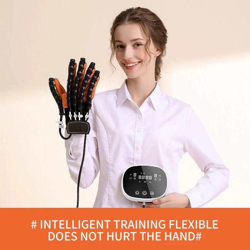 Hand Function Rehabilitation Robot Gloves Hemiplegia Cerebral ...