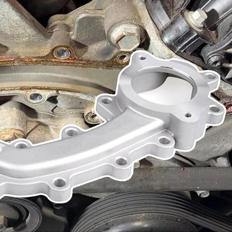 KPALAG Upgraded Aluminum Engine Radiator Water Outlet Coolant Pipe ...