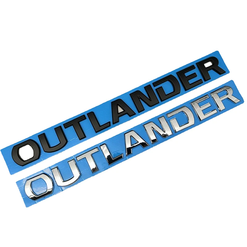 ABS-Letter-OUTLANDER-Logo-Car-Emblem-Badge-Side-Fender-Rear-Tailgate ...