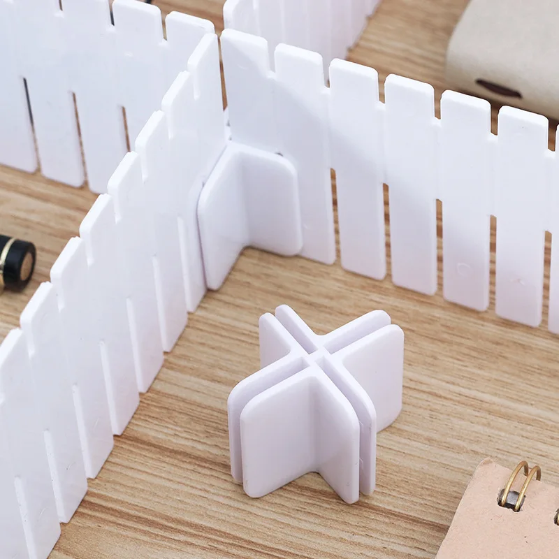 Drawer Partition Accessories Drawer DIY Storage Clapboard Cross Buckle ...