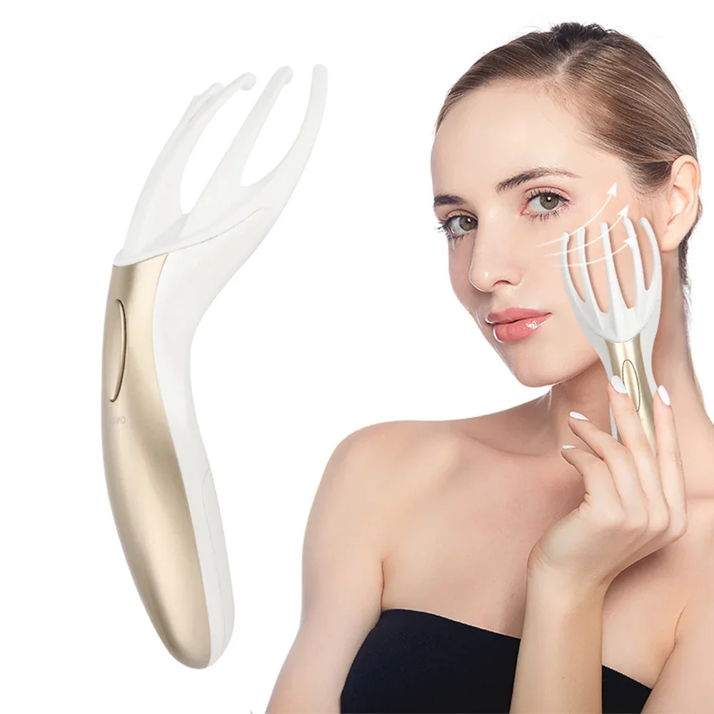 Electric-Head-Massager-Multi-Function-Five-Pronged-Vibrating-Massage ...