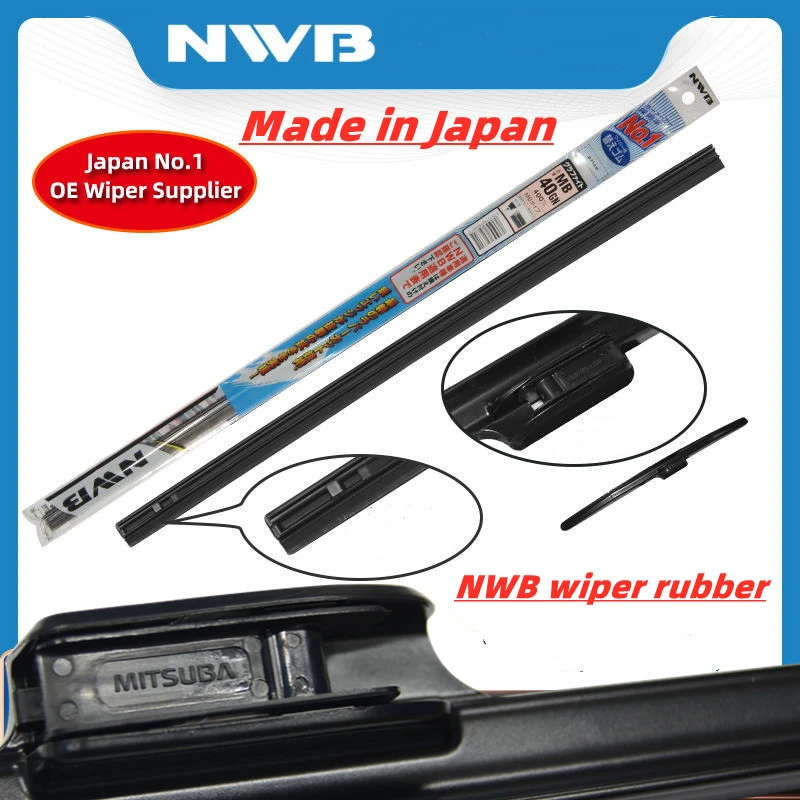 Nwb Wiper Rubber Is Applicable To Nissan Infiniti Honda Acura Mitsubishi Mazda Mitsuba Front ...