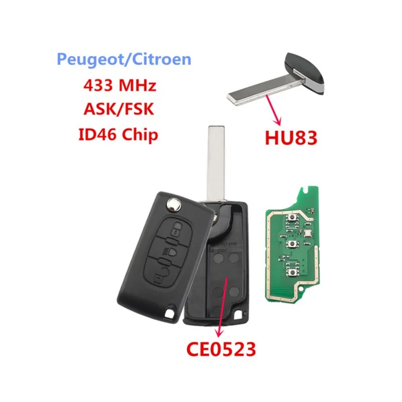 DUDELY-for-Citroen-C5-X7-C2-C3-C4-Grand-Picasso-Berlingo-C6-C8-ASK-FSK ...