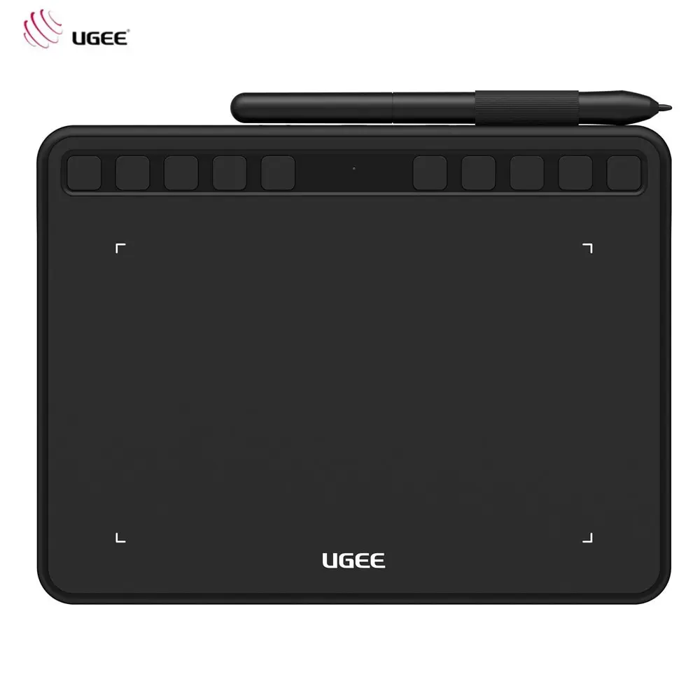 UGEE-S640-Drawing-Tablet-6-3-inch-Graphics-Tablet-Tilt-60-Pen-Tablet ...