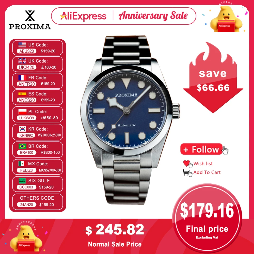 Proxima-PX1704-Vintage-37mm-Luxury-Men-Watch-Sport-Watches-PT5000 ...