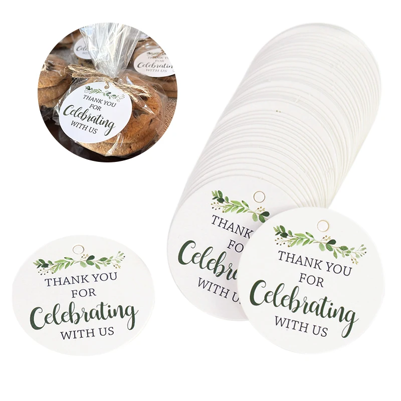 50Pcs-Thank-You-For-Celebrating-With-Us-Tags-Paper-Gift-Tags-for ...