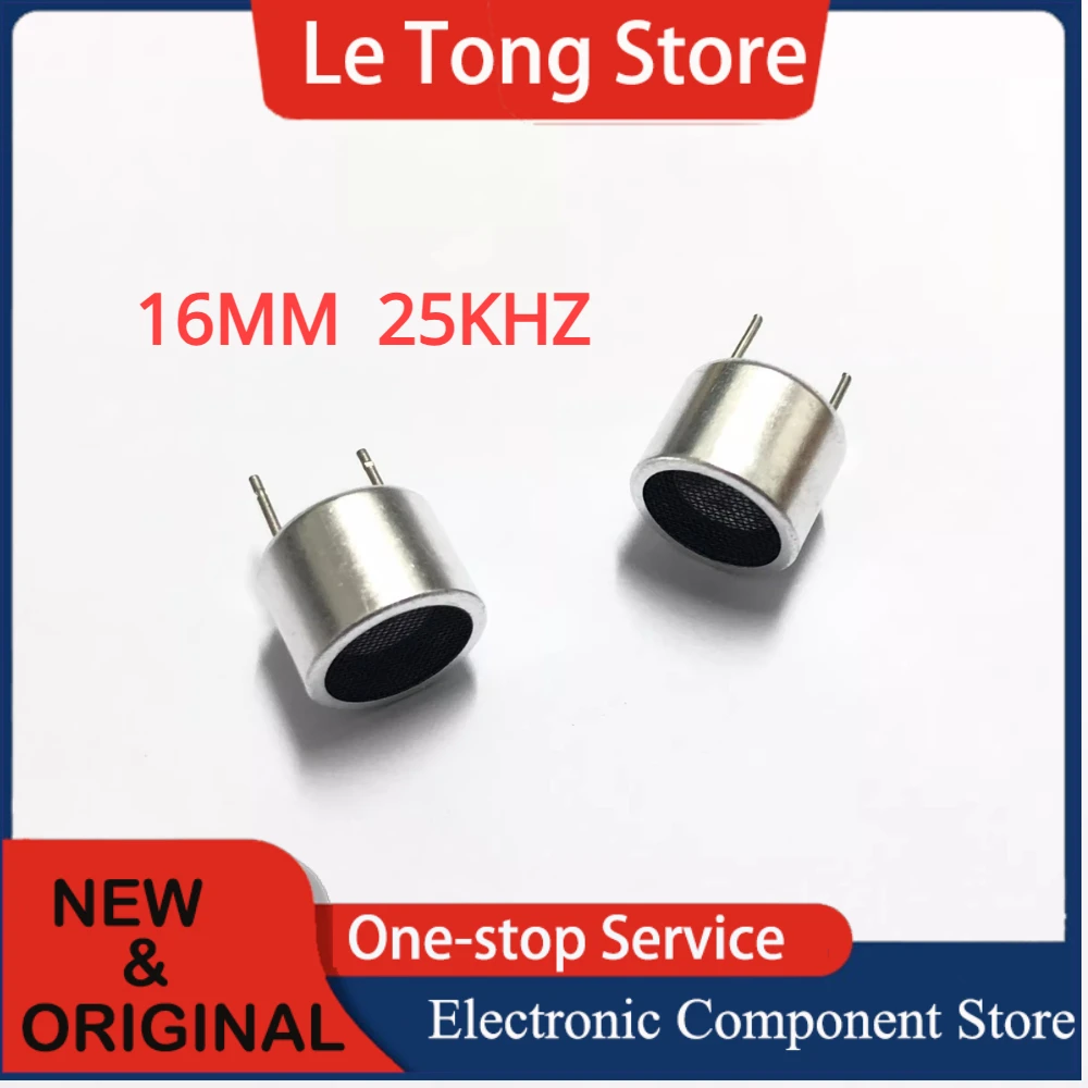 10pcs-16mm-25KHZ-ultrasonic-sensor-probe-transmitter-receiver-split ...
