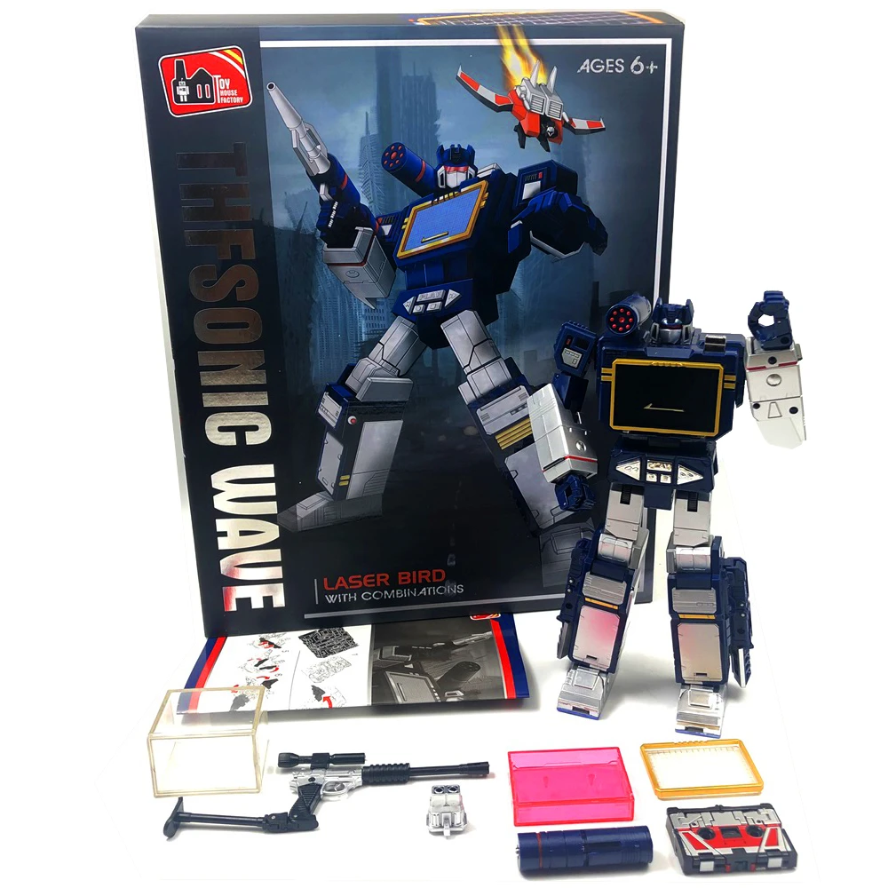 Thf-01j Soundwave G1 Transformation Thf Tape Corps Thf01j Thf01p 6 ...