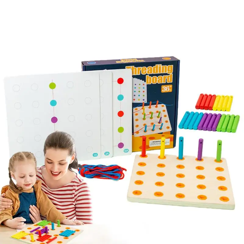 Threading-Toy-String-Wood-Sticks-Montessori-Educational-Threading-Toys ...