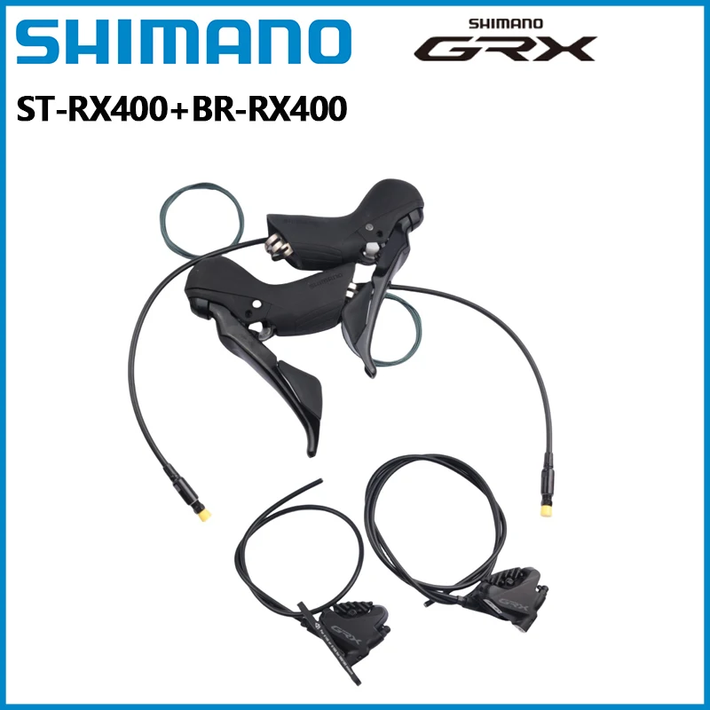 SHIMANO-GRX-RX400-Shifter-Left-Right-2x10Speed-Hydraulic-Disc-Brake ...