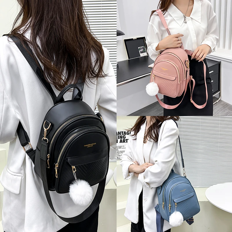 High end small bag for women 2024 new fashionable casual backpack ...