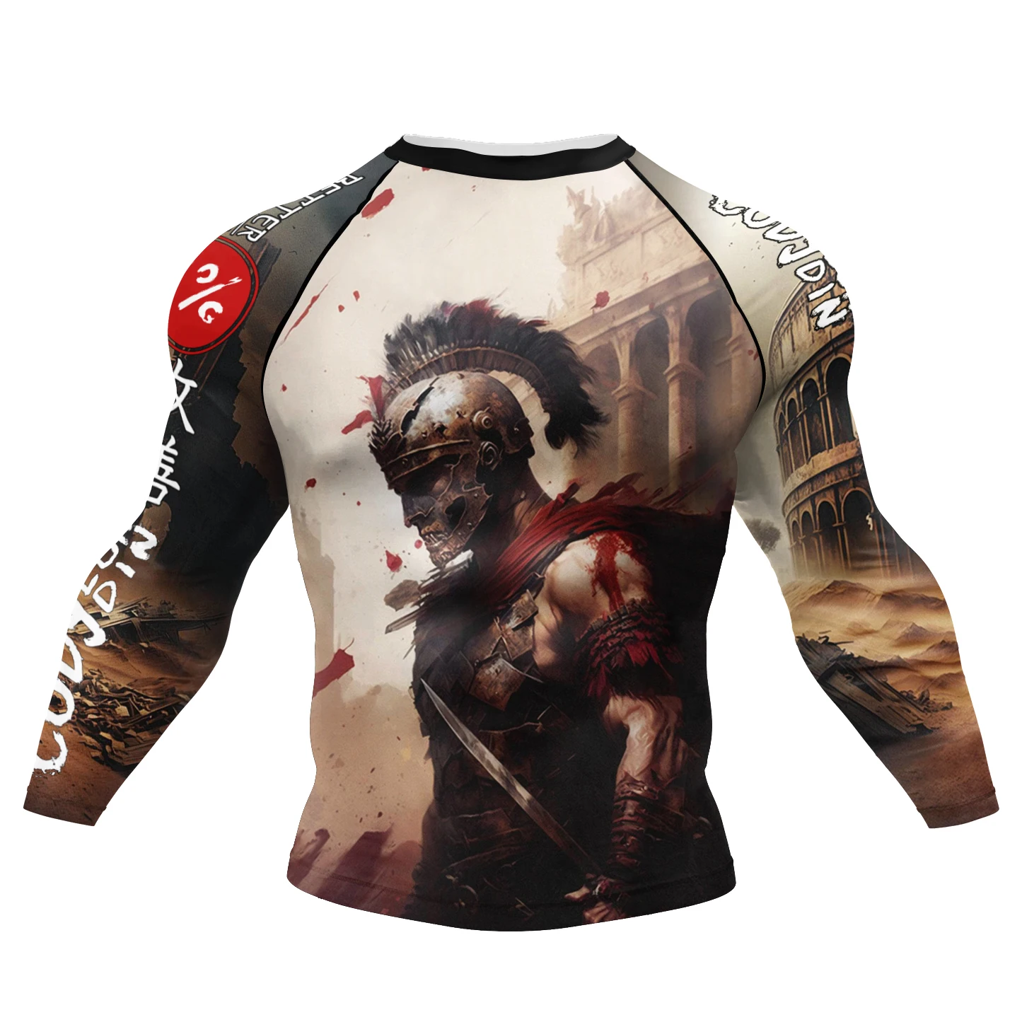 Polyester-Sublimation-High-Elastic-Bjj-Rash-Guard-No-Gi-MMA-Jiu-Jitsu ...