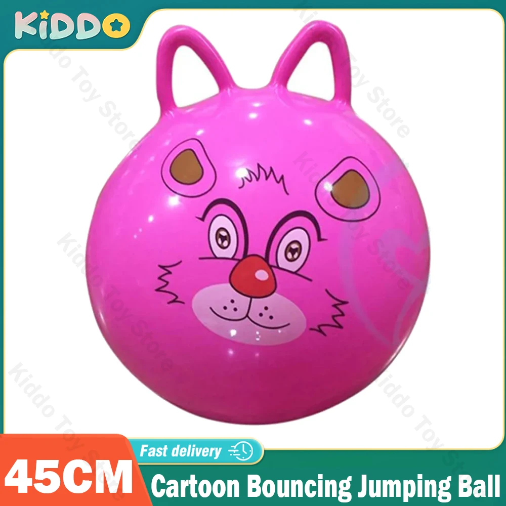 45CM-Children-Inflatable-Toy-Bouncing-Balls-Cartoon-Pattern-Jumping ...