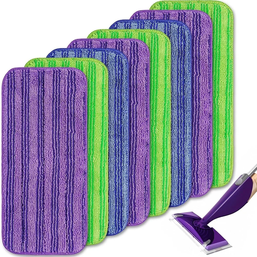 3PCS Reusable Mop Pads for Swiffer WetJet Mops Wet Dry Head for Swiffer ...