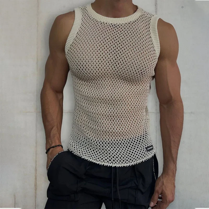Men-s-Sexy-See-through-Mesh-Vest-Top-T-shirt-Casual-Mesh-Transparent ...