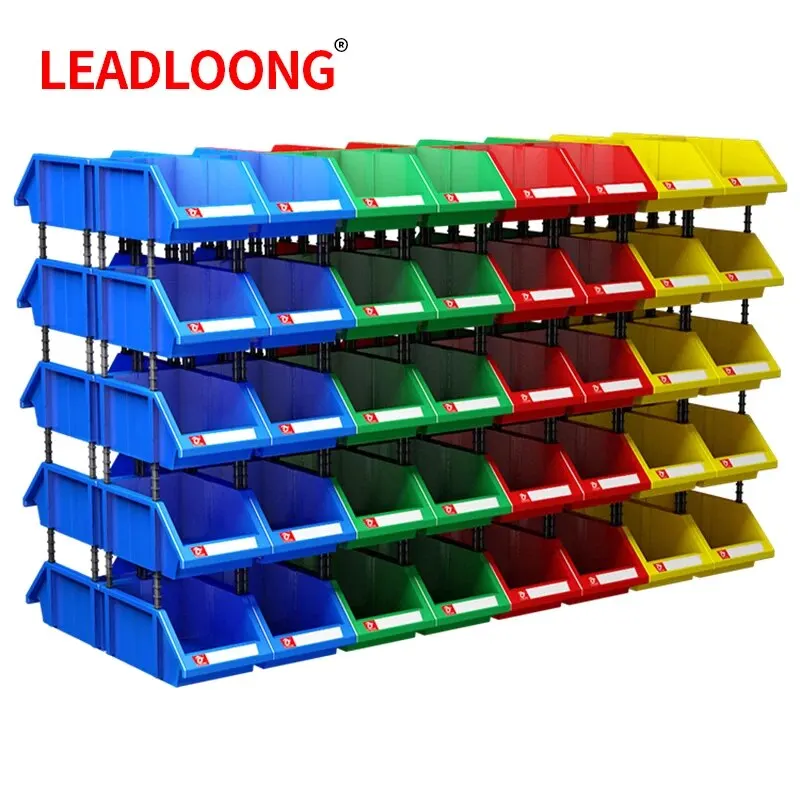 LEADLOONG-X1-8pcs-180-120-80MM-7X4-7-3-1inch-Garage-Storage-Box-Plastic ...