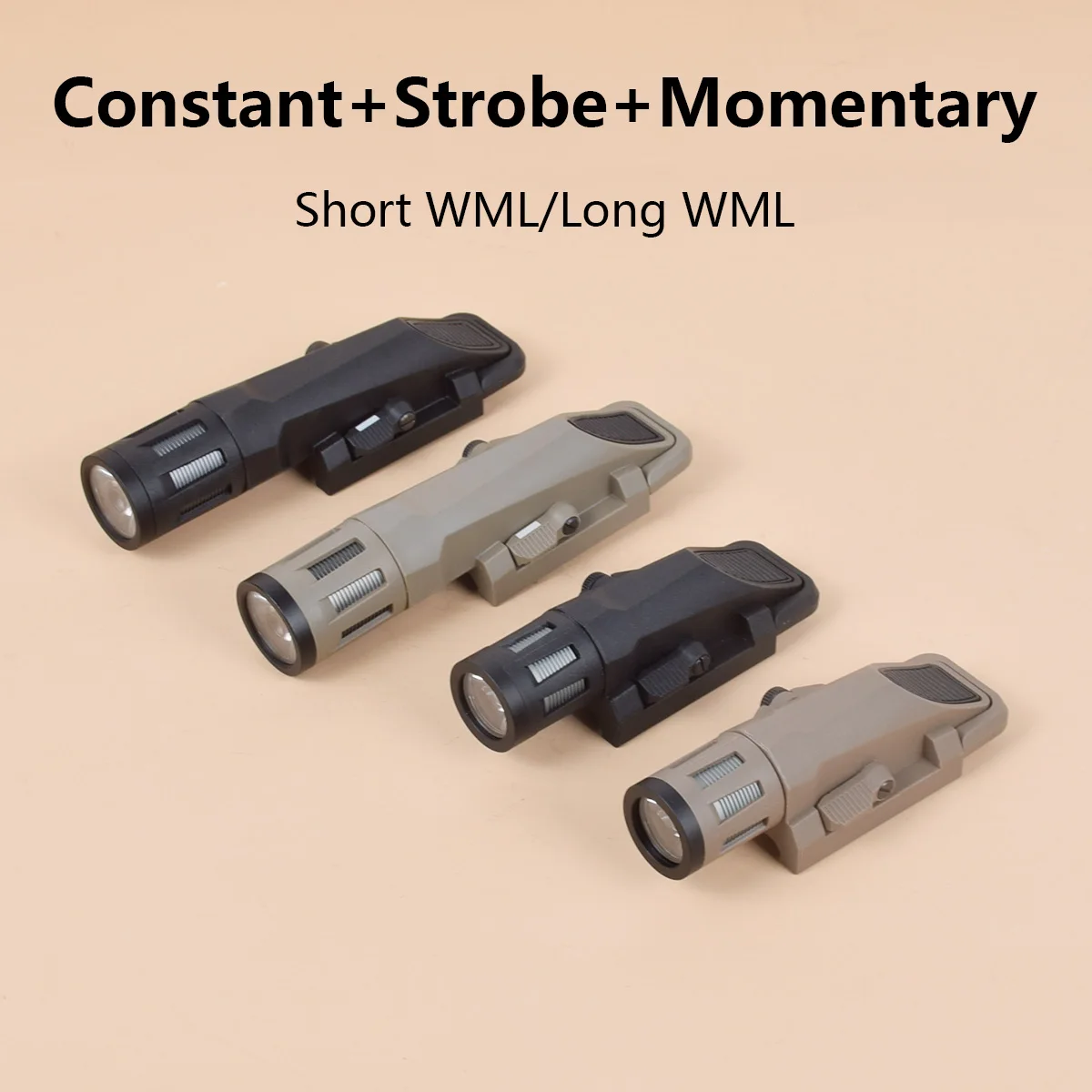 Tactical-INFORCE-WML-APL-Airsoft-Arma-Luz-Gun-Se-Fits-20mm-Weaver ...