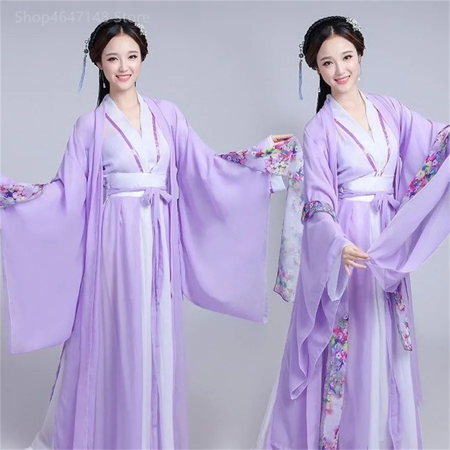 Ancient Chinese Costume Fairy Cosplay Hanfu Dress for Women Vintage ...