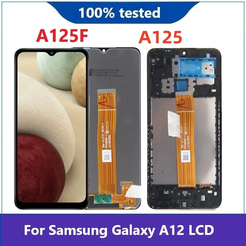 6-5-A12-Display-For-Samsung-Galaxy-A12-A125F-A125-LCD-Display-Touch ...