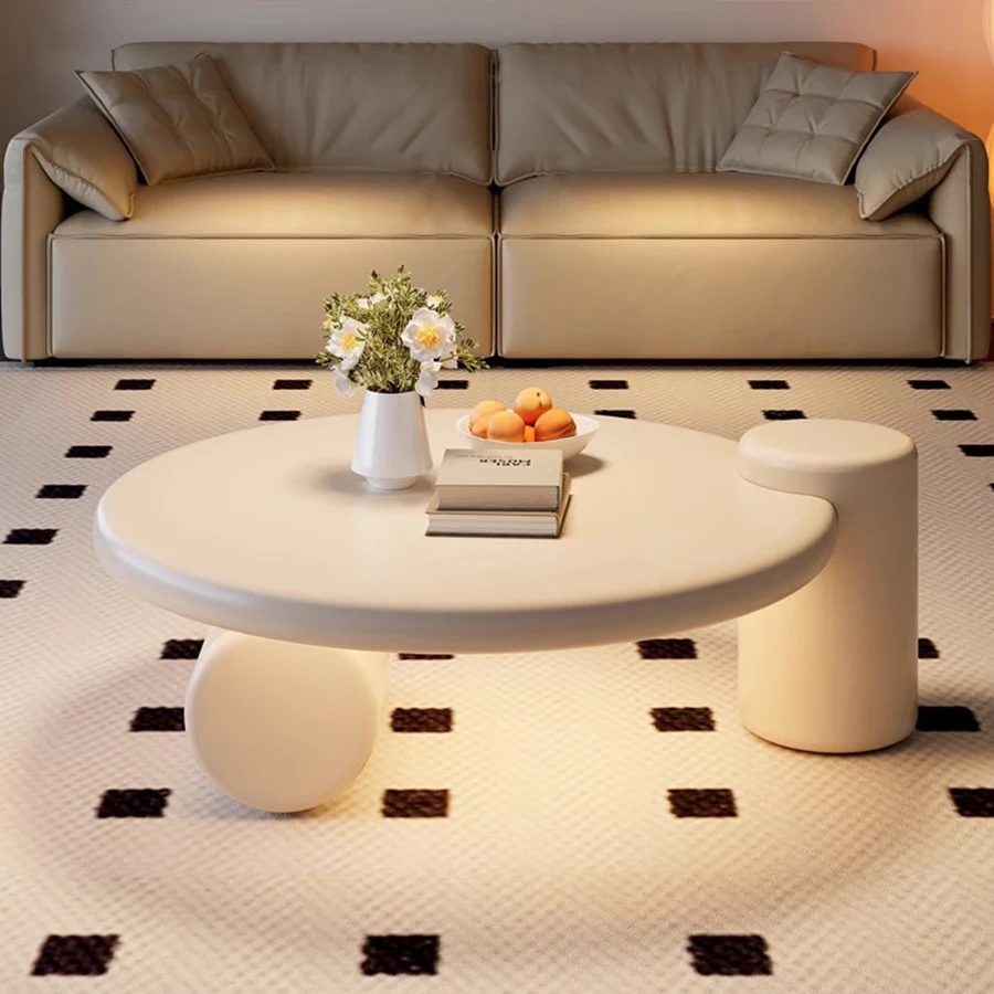 Italian-Minimalist-Coffee-Table-Living-Room-Round-Modern-Small ...