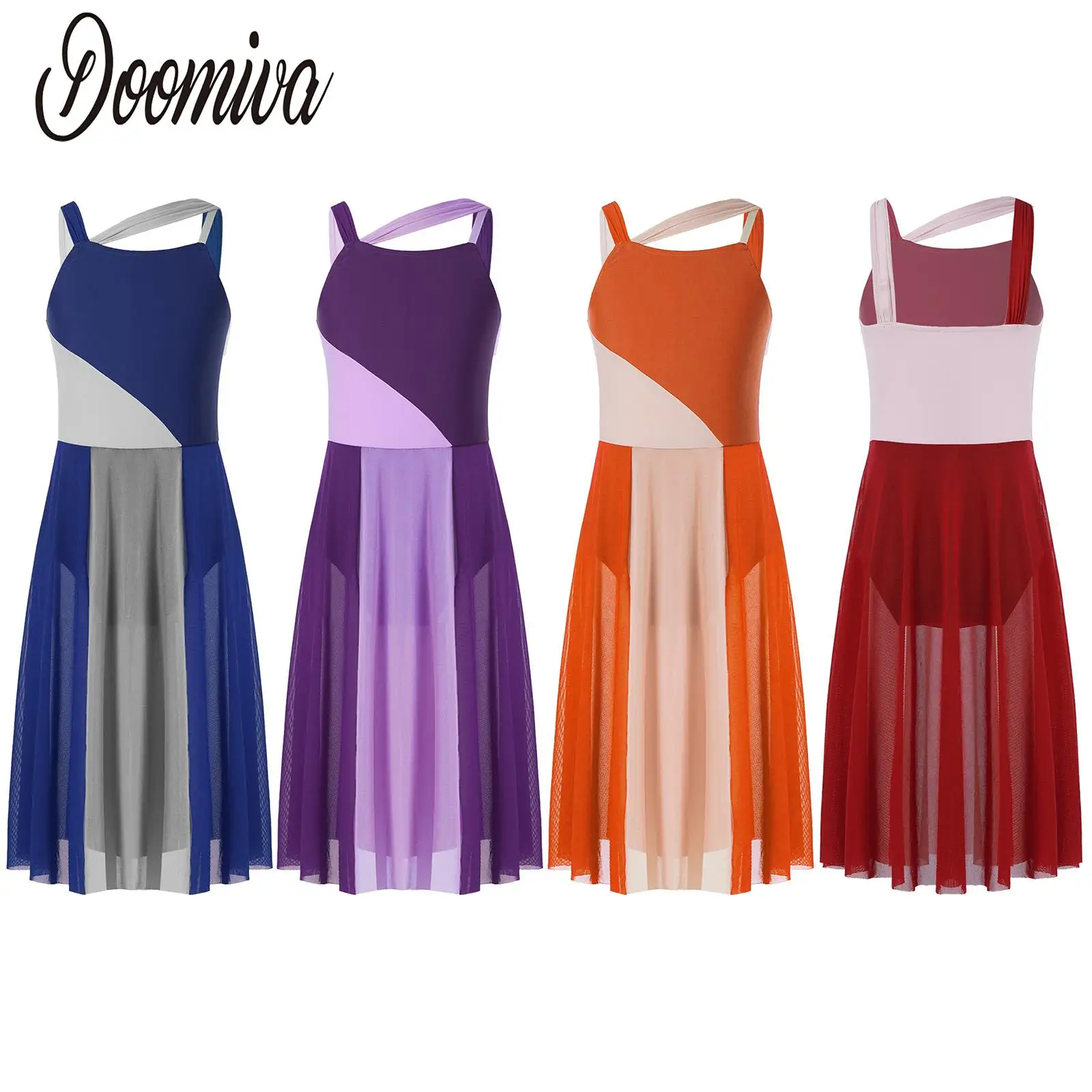 Meninas-ballet-vestido-lyrical-contempor-nea-sem-mangas-enjaulado-volta ...