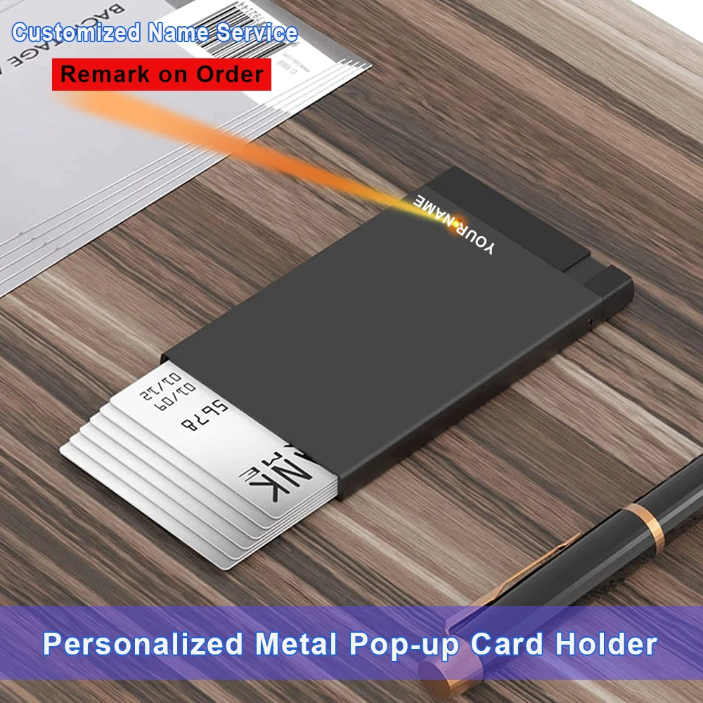 Custom-Engraving-Wallet-Card-Holder-Case-Metal-with-RFID-NFC-Protection ...