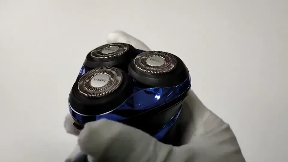 VGR V-306 IPX7 Waterproof Electric Shaver | Rechargeable 3D Floating Rotary Beard Trimmer with ...