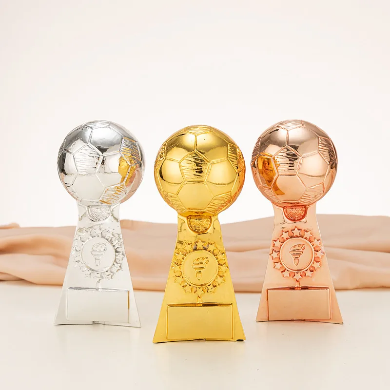 Football-Match-Universal-Trophy-Gold-Silver-and-Copper-Three-Fans ...