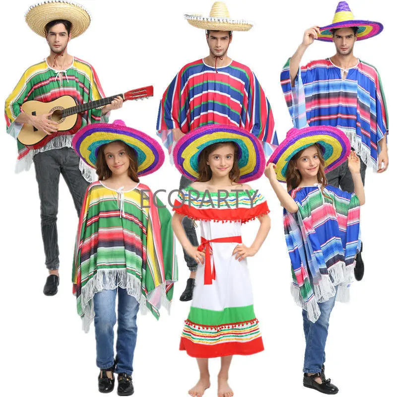 New-Mexican-Cosplay-Party-Holiday-Costumes-Mexico-Traditional-Clothing ...
