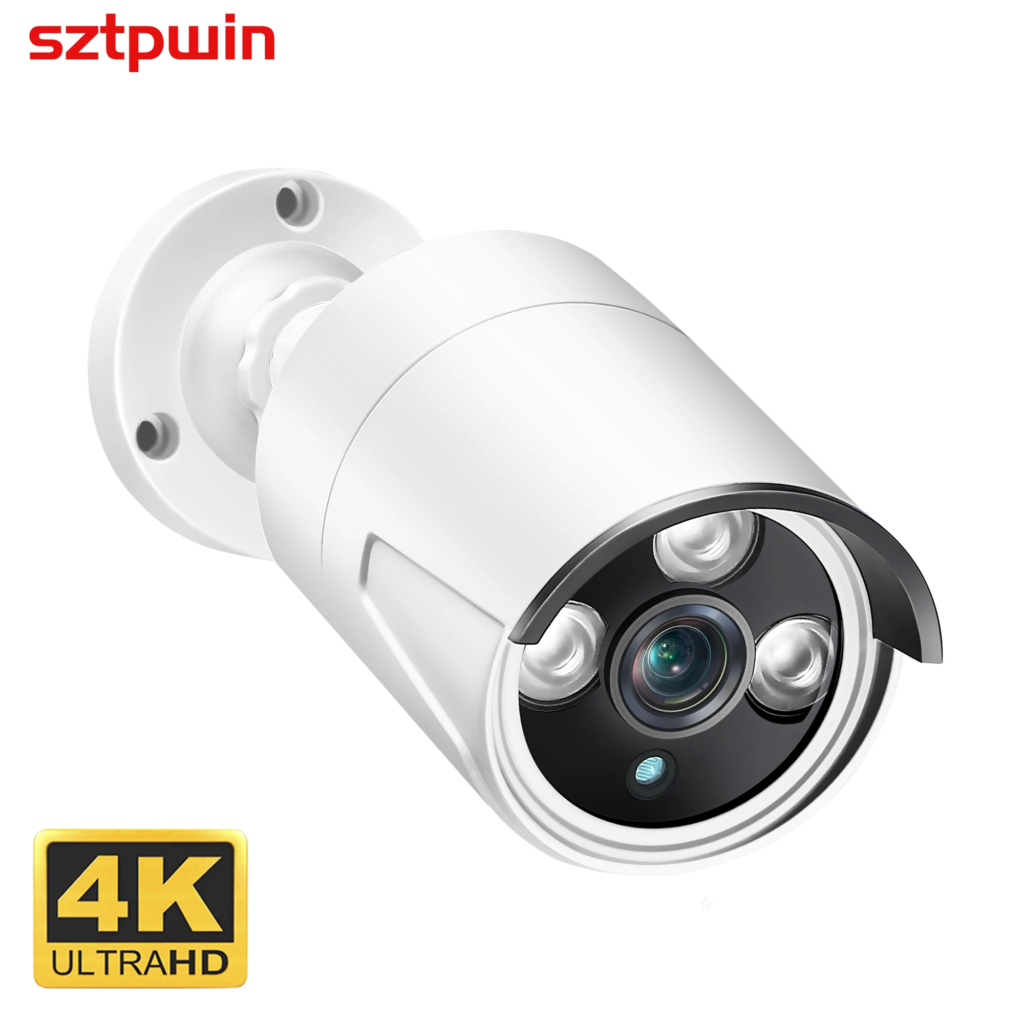 4K-8MP-POE-Wired-IP-Camera-ONVIF-H-265-Audio-Record-CCTV-Face-Detection ...