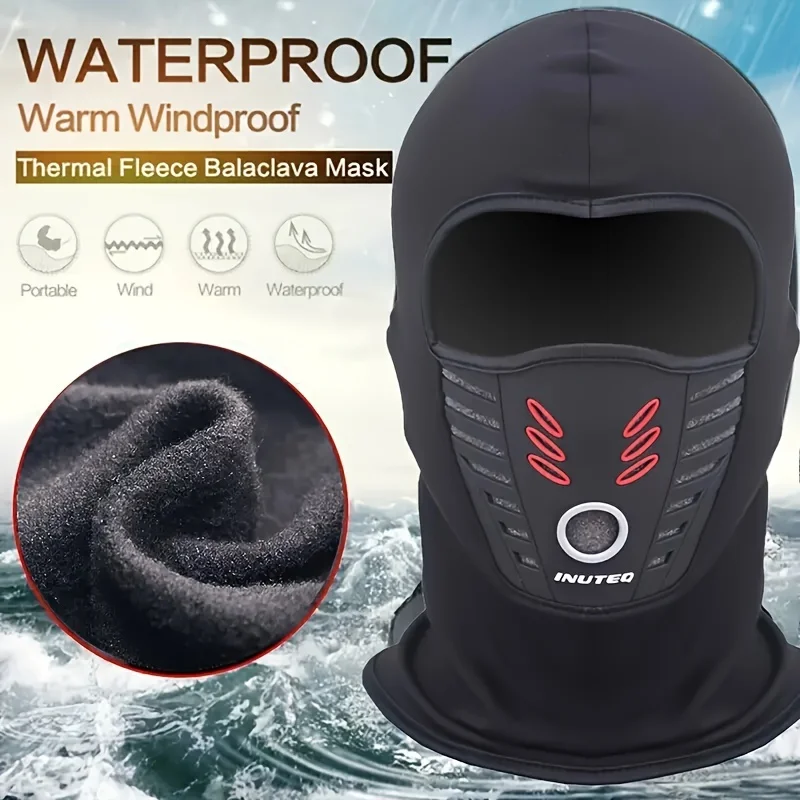 Winter Warm Mask Ski Mask, Dust-proof Breathable Motorcycle Bicycle ...