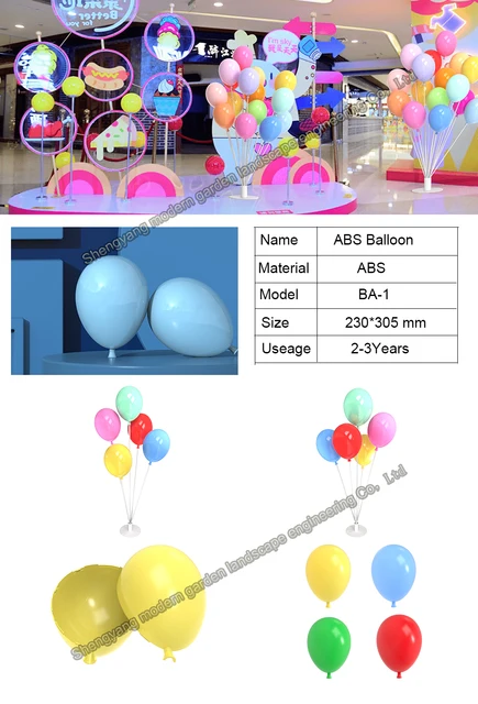 Hard Plastic Balloons
