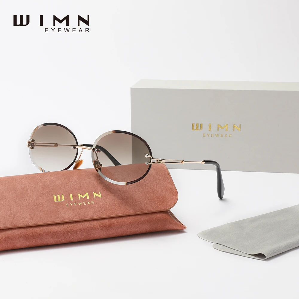 WIMN-Brand-Design-Fashion-Round-Women-Rimless-Gradient-Sunglasses ...
