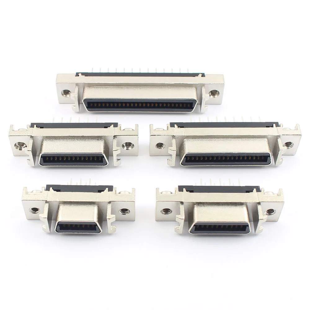 1pcs-SCSI-Female-Connector-14-20-26-36-50-Pin-MDR-CN-Slot-Type-Straight ...