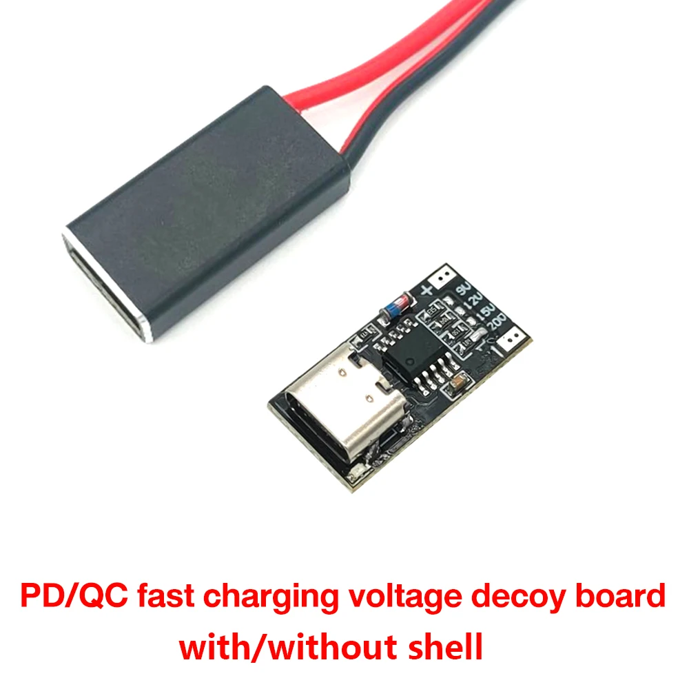 Type-C PD decoy module PD2.0 PD3.0 to DC trigger extension cable QC4.0 ...