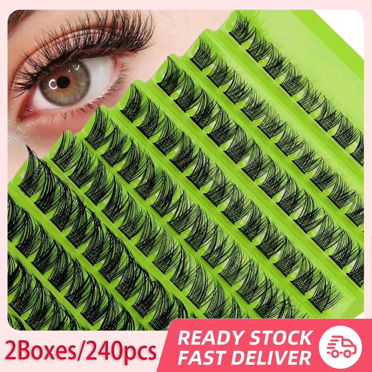 2Boxes-240pcs-Lash-Clusters-DIY-Lash-Extension-D-Curl-Individual-Lashes ...
