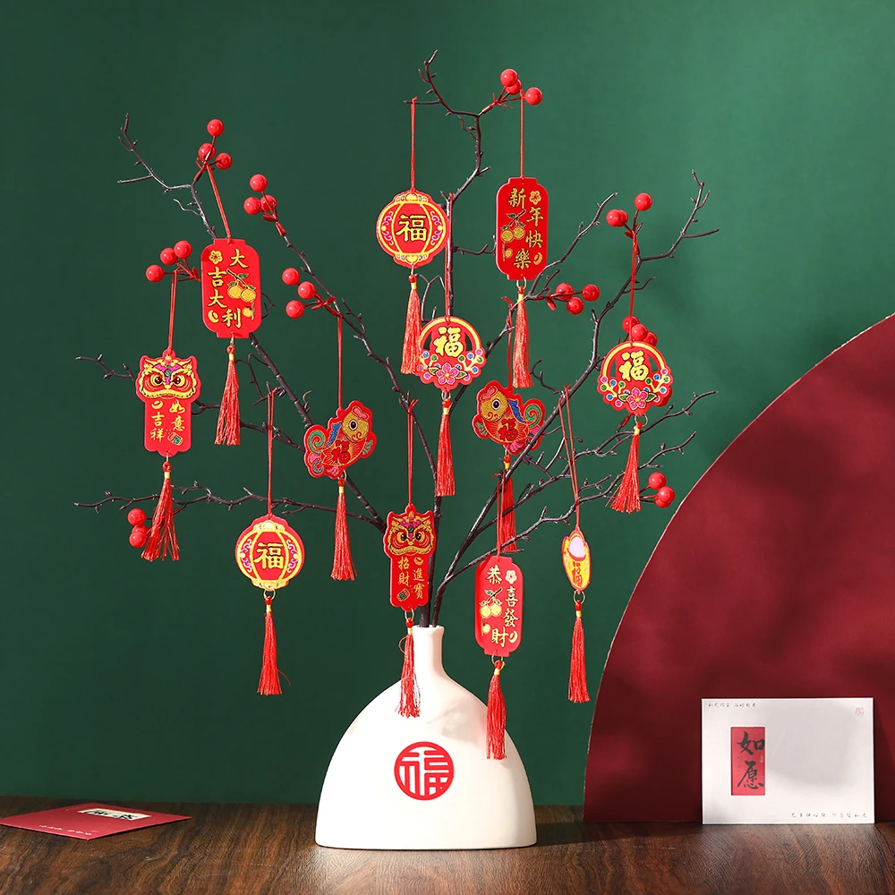 5pcs-Spring-Festival-Dragon-Year-Mascot-Pendant-Chinese-New-Year ...