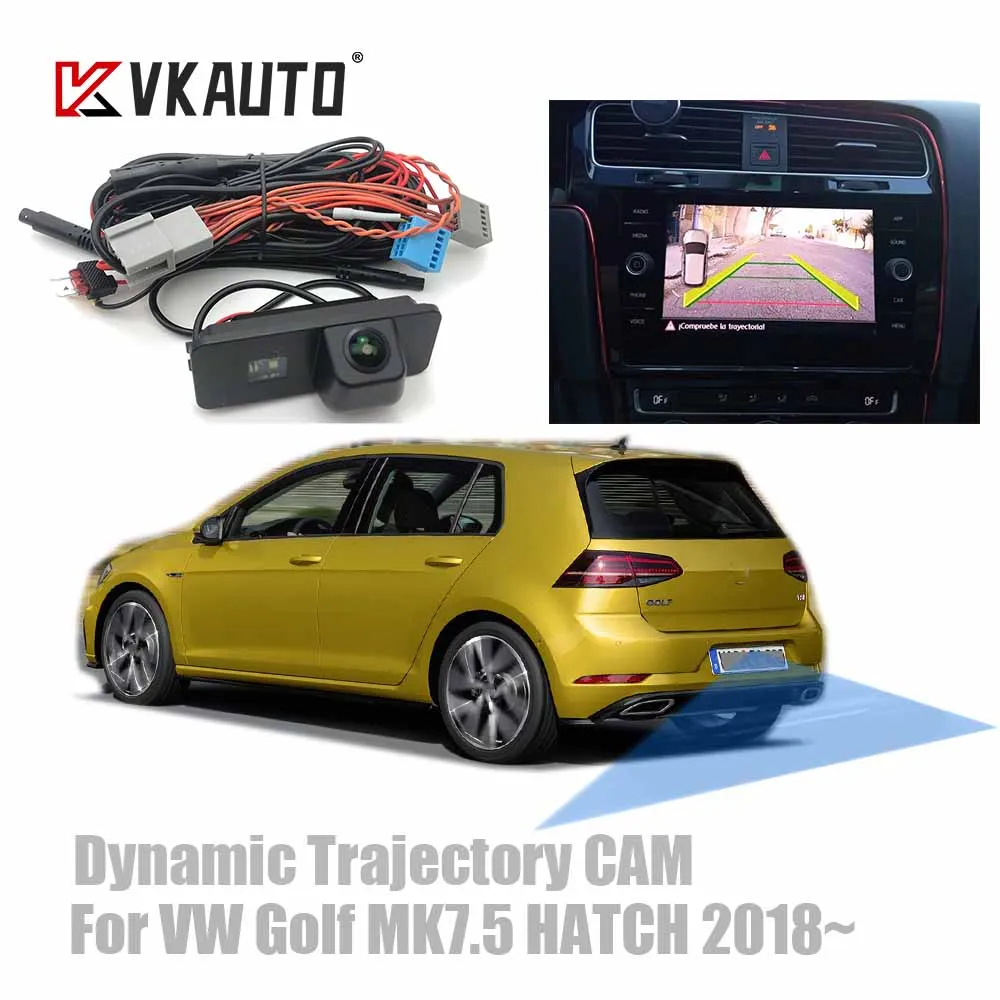 VKAUTO-Canbus-Dynamic-Trajectory-Camera-For-VW-Golf-MK7-Hatch-2017-2018 ...