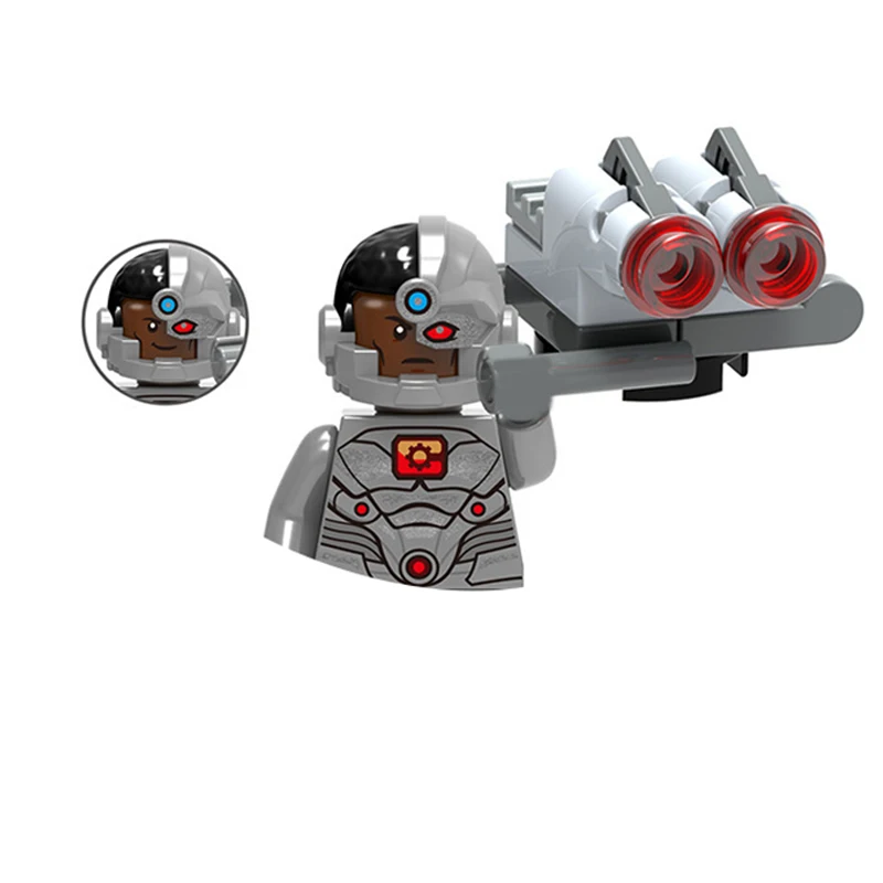 Lego Cyborg Superhero