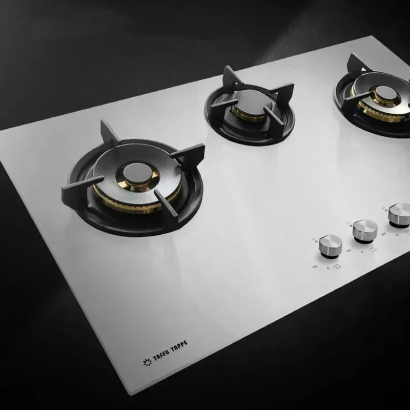 Stainless Steel Gas Cooker Built-in Gas Stove with 3 Burners Fierce ...