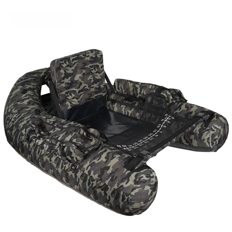 Chinese-factory-camouflage-color-inflatable-float-tube-fishing-belly ...