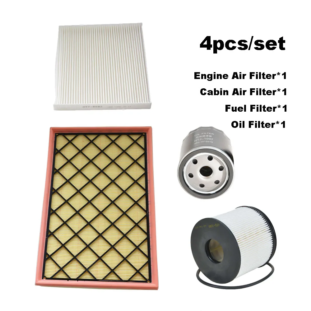 4pcs-Filter-Set-For-Saic-MAXUS-Deliver-9-2-0TDI-Diesel-2019-2023-V90 ...