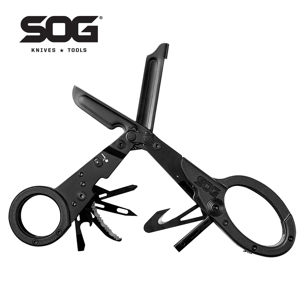 SOG-ParaShears-Professional-Medical-Rescue-Folding-Scissors-Tactical ...