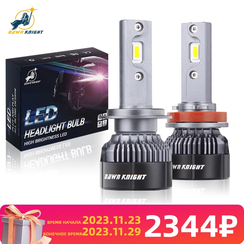 DAWNKNIGHT-bombilla-de-faro-Led-K5C-Mini-40W-H7-H4-versi-n-de-larga ...