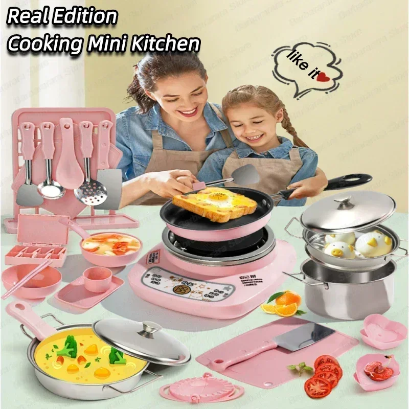 Can-Cook-Funny-Mini-Kitchen-Girl-Baby-Real-Cooked-Family-Toy-Set-Girl ...