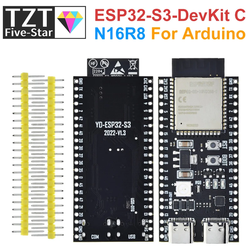 Tzt Esp32 S3 Devkitc 1 Esp32 S3 Wifi Bluetooth Compatible Ble 50 Mesh
