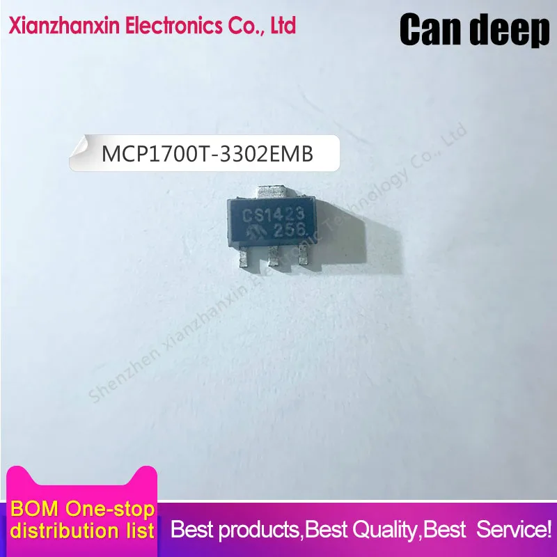 1PCS/LOT MCP1700T 3302E/MB MCP1700 3302 Linear regulator IC chip screen ...